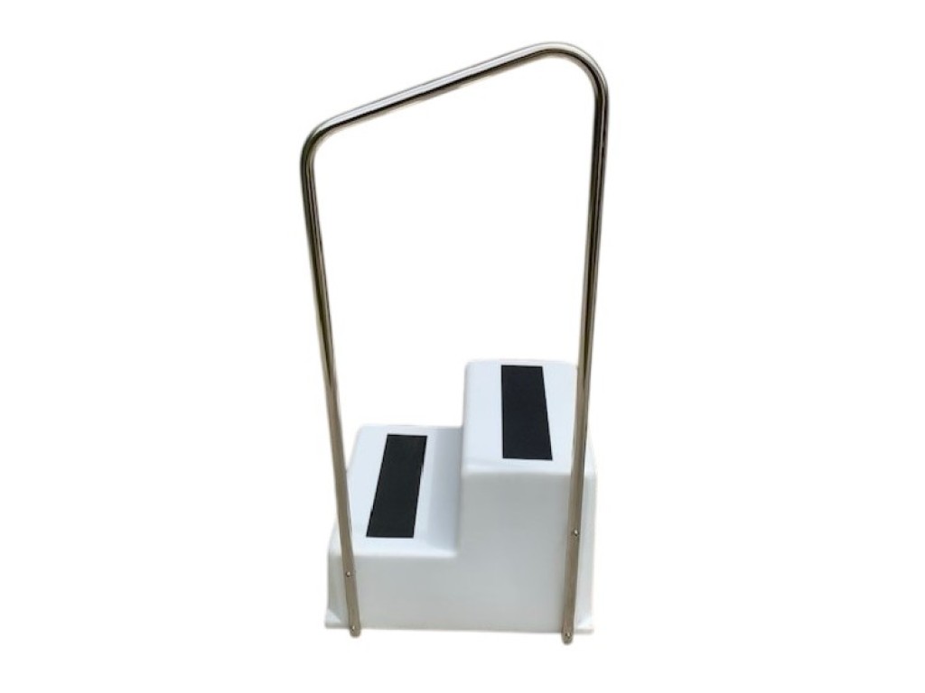 Dock Boarding Steps with Handrail - 2 Steps - Trionic Corp - Trionic ...